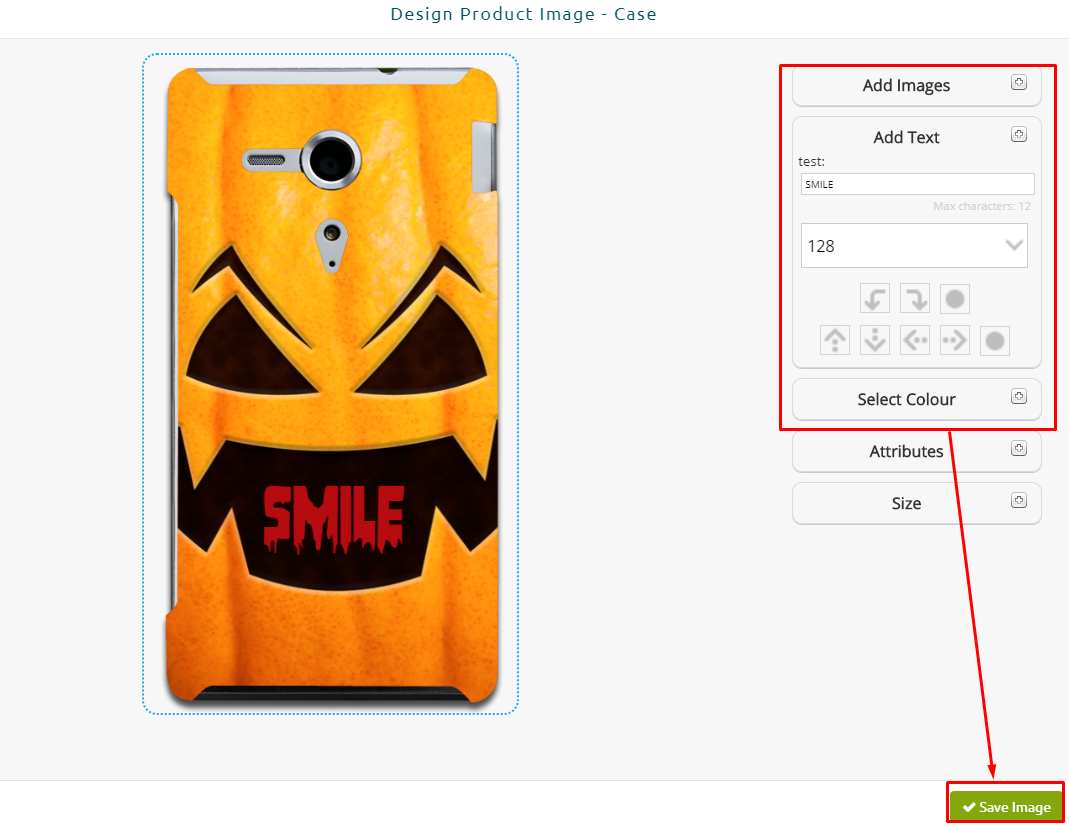Product Thumbnail Design Tool