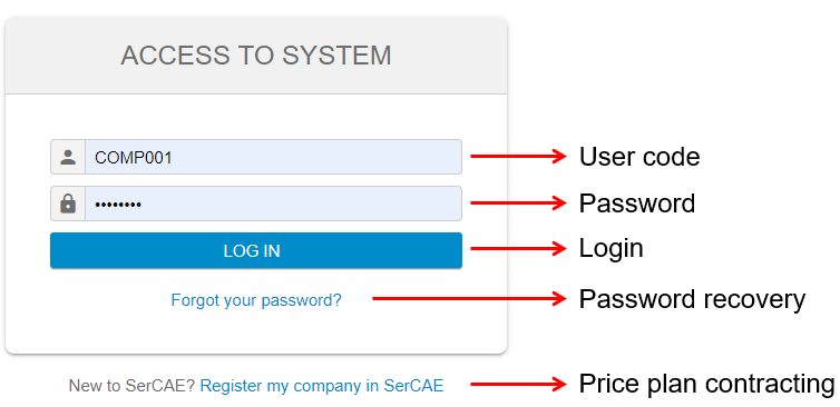 EN001P - Access to SerCAE One