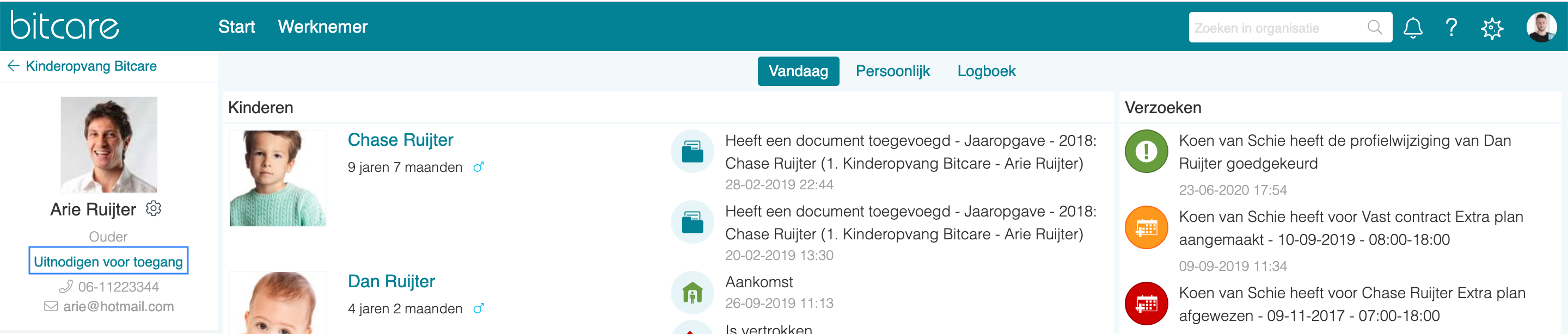 Oplossing inlogproblemen