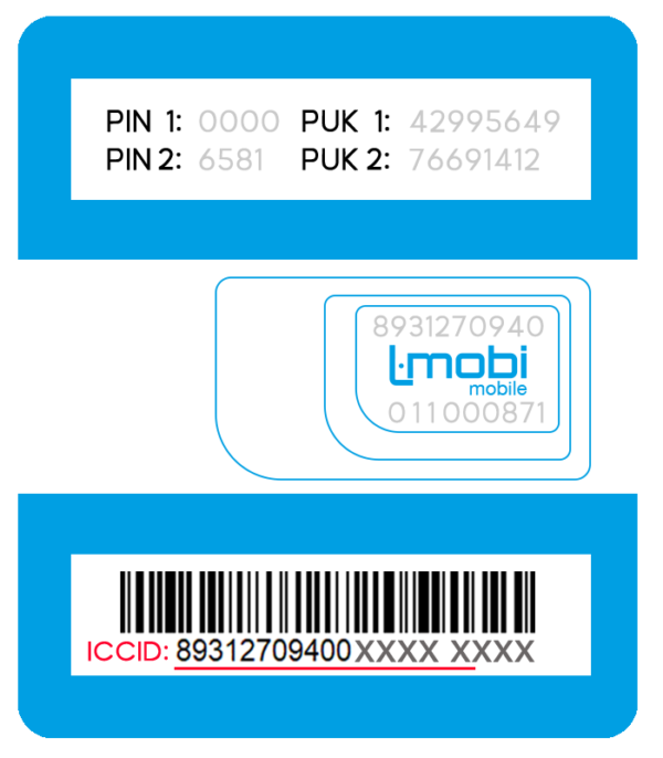 Waar vind ik mijn Pincode, Puk-code en Simkaartnummer?