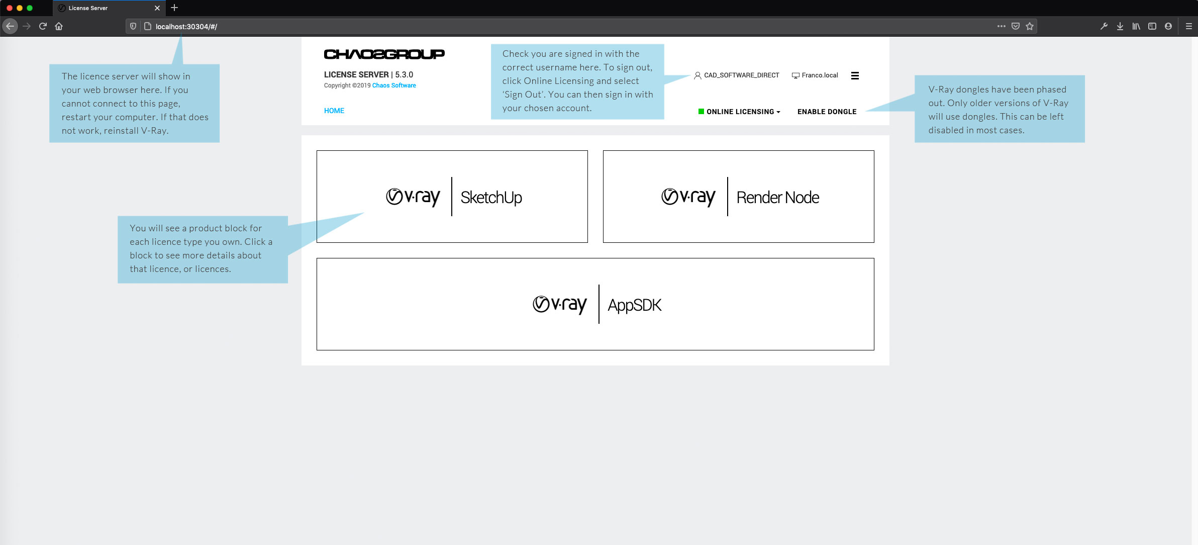 Understanding the V-Ray License Server