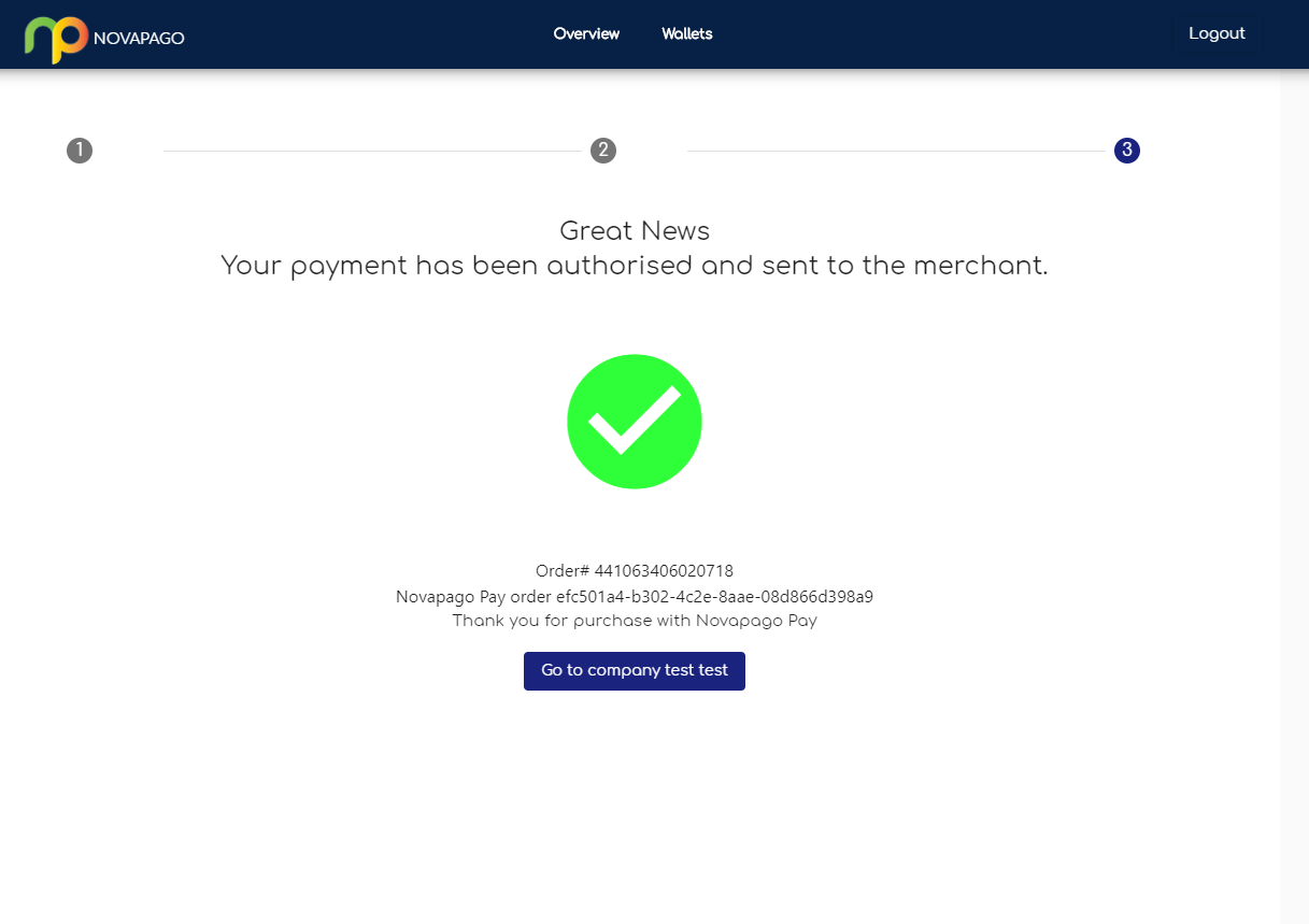 Merchant Payment Request