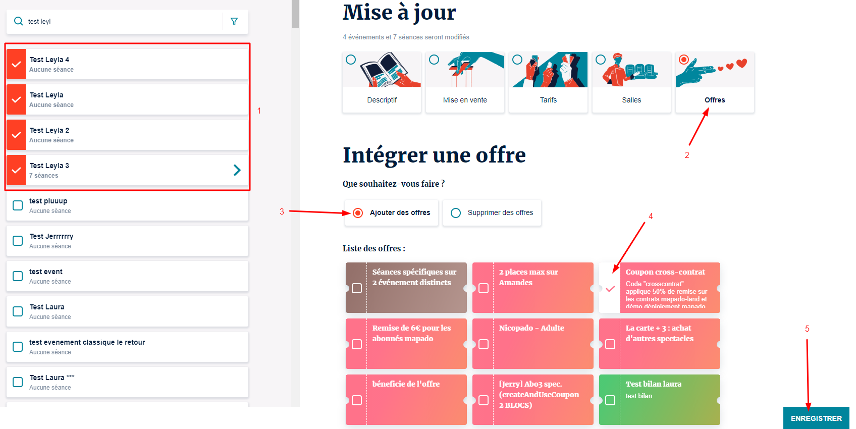 Faciliter l'accès à mes offres grâce à "Intégrer une offre"