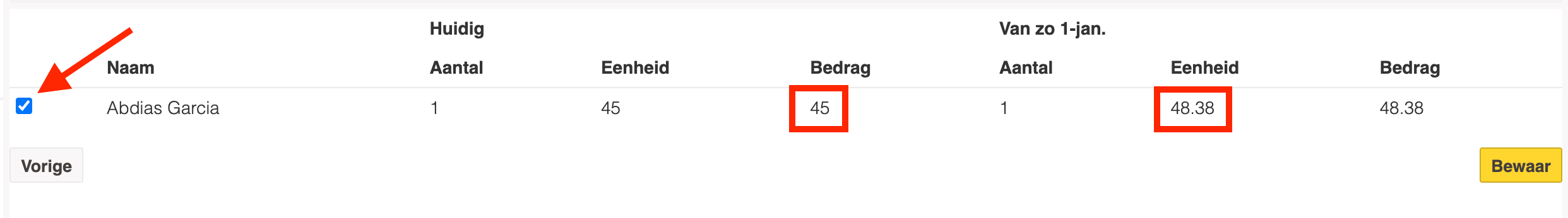 Hoe pas ik de vaste thuiswerkvergoeding in één keer aan? Hoe pas ik de vaste thuiswerkvergoeding in één keer aan?