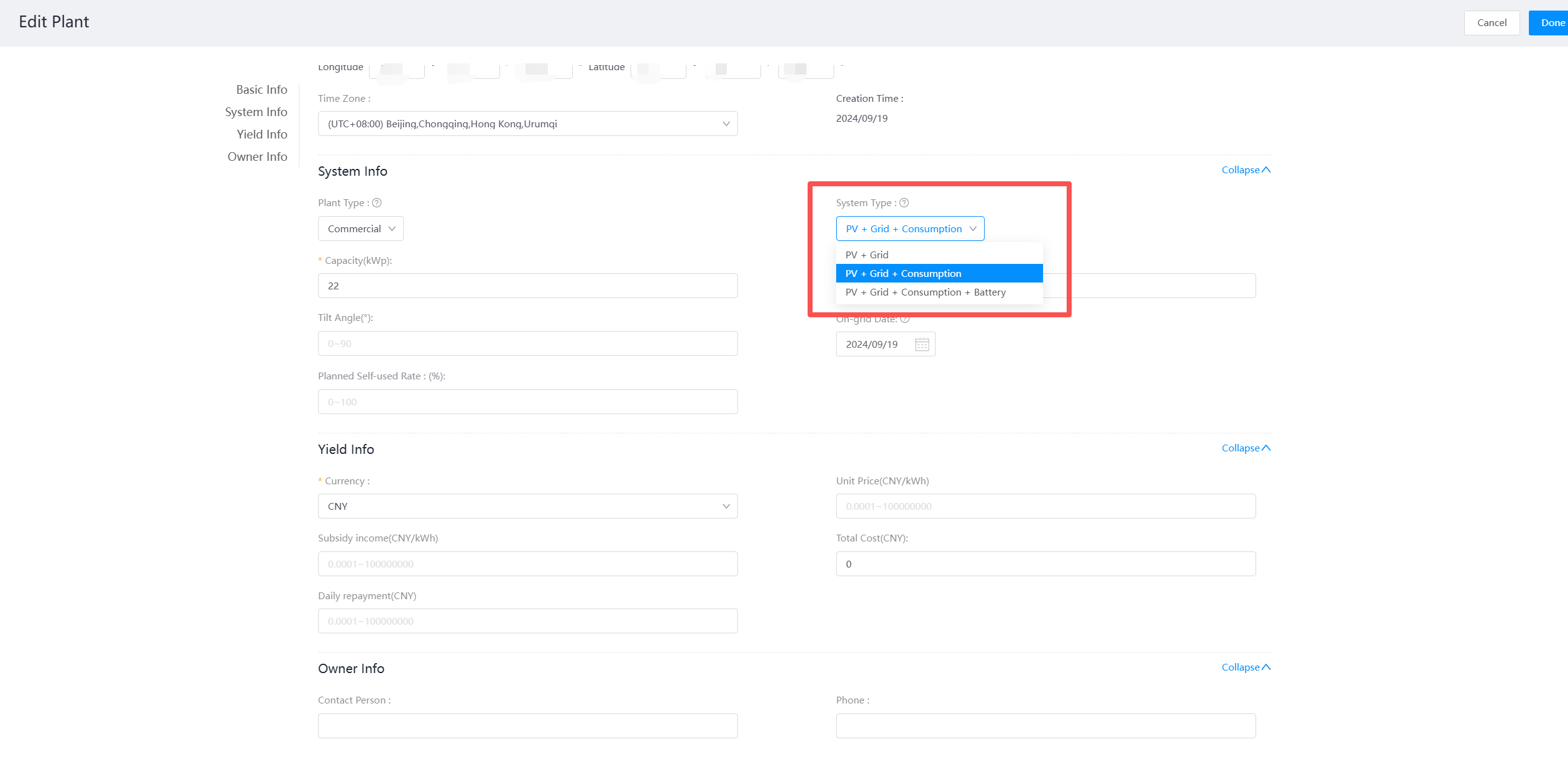 The flow chart does not display battery data, only production, grid ...