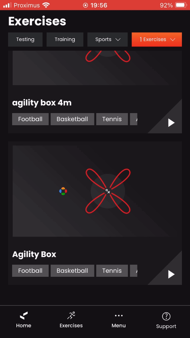 How to create an Agility Box Test?