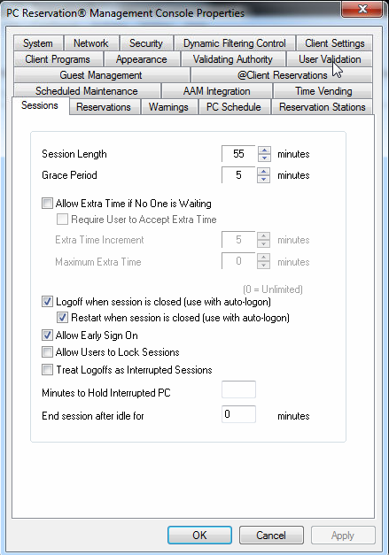Disable User Validation Disable User Validation